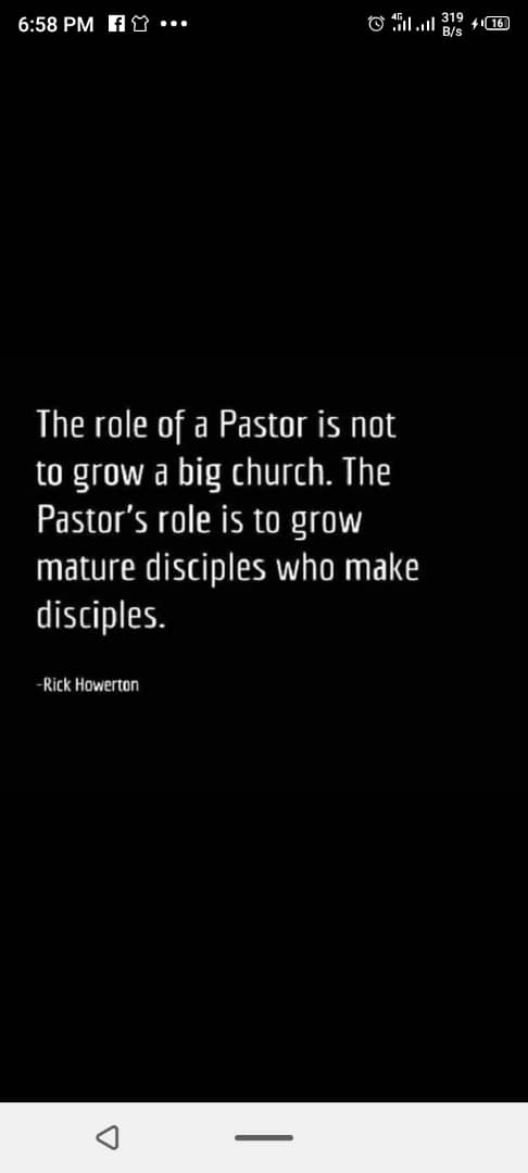 The Role of a Pastor… – The Waiting World Blog